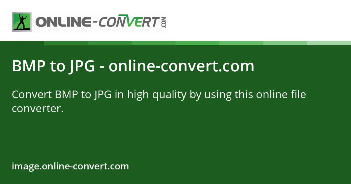 BMP to JPG - online-convert.com