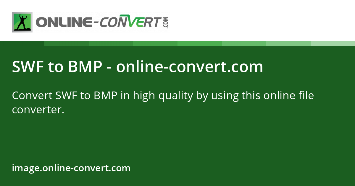 SWF to BMP - online-convert.com
