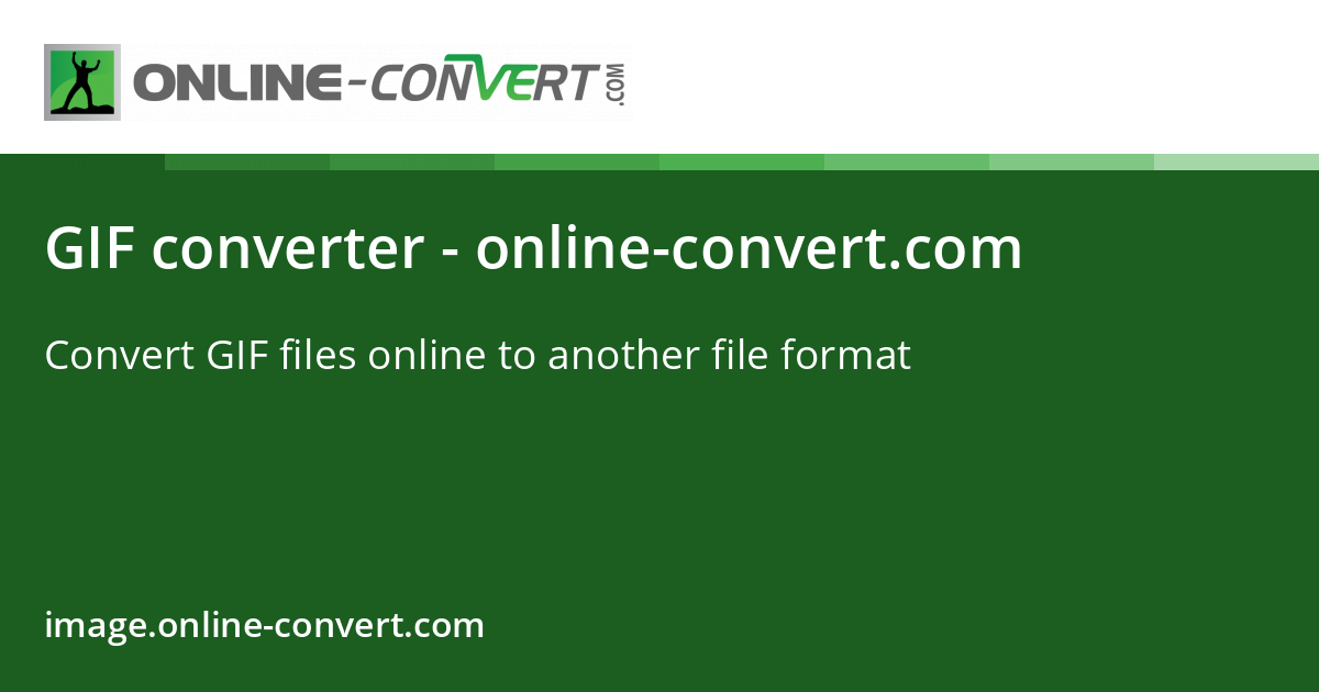 GIF converter - online-convert.com