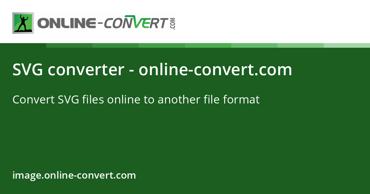 SVG converter - online-convert.com