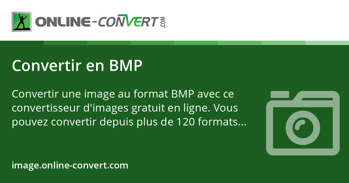 Convertir en BMP