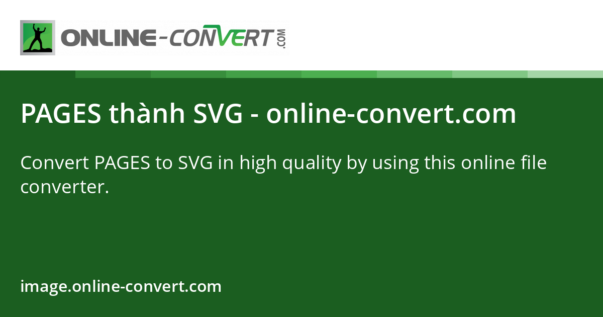 PAGES sang SVG - online-convert.com